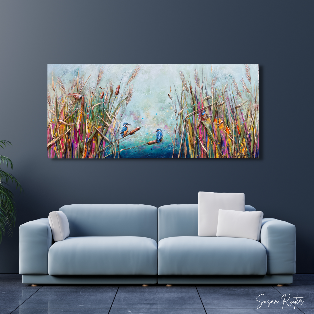 Susan Ruiter - Paradise Island a nature painting from artist Susan Ruiter