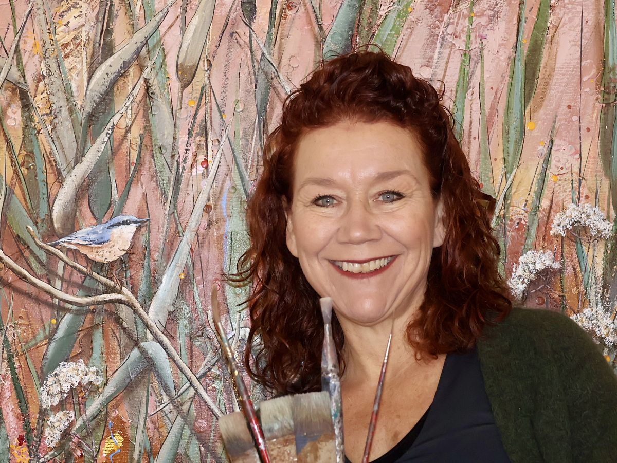 Susan Ruiter - Susan Ruiter painting artstudio gallery rotterdam Vlaardinge