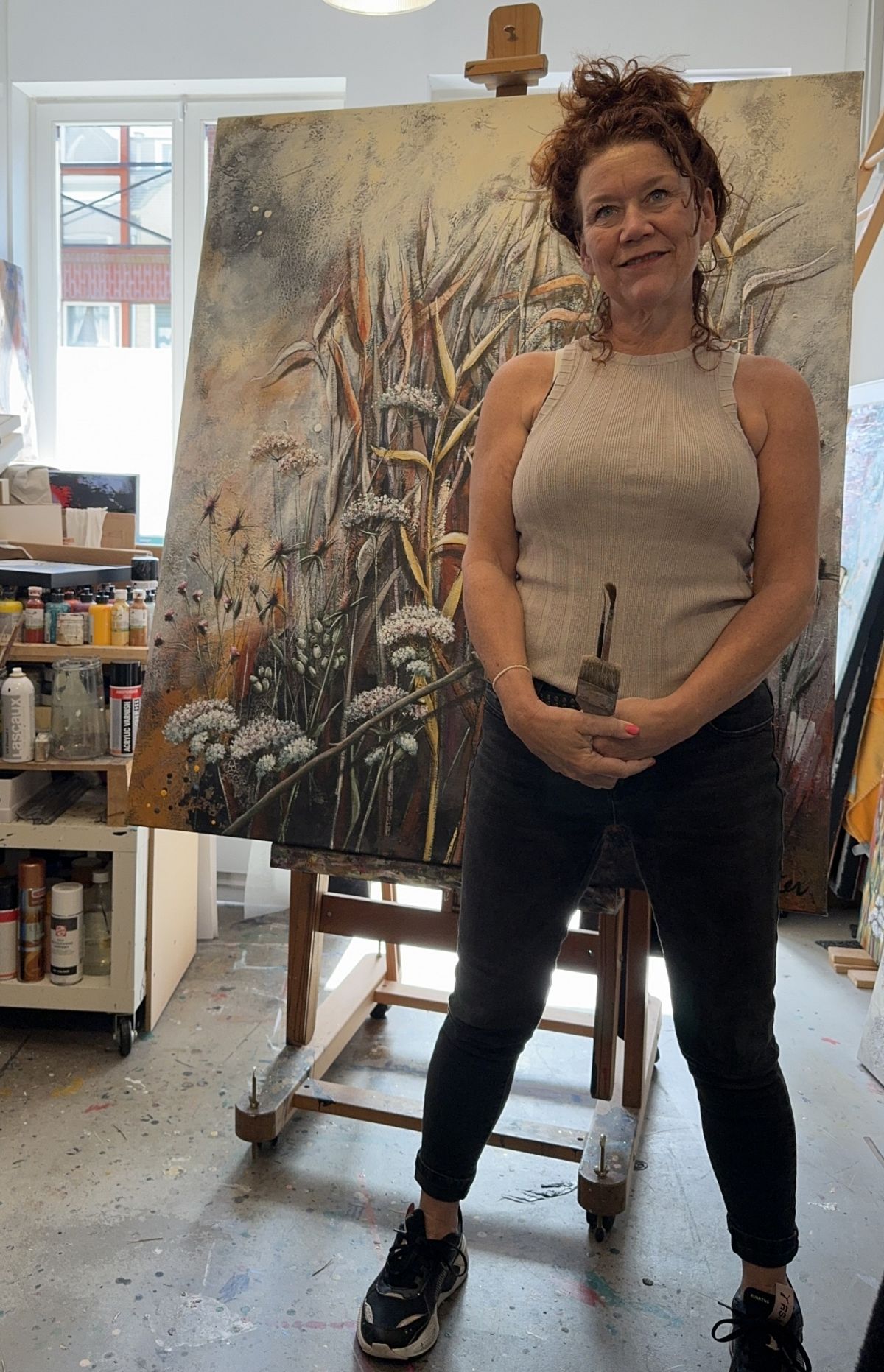 Susan Ruiter - Susan Ruiter painting artstudio gallery rotterdam Vlaardinge