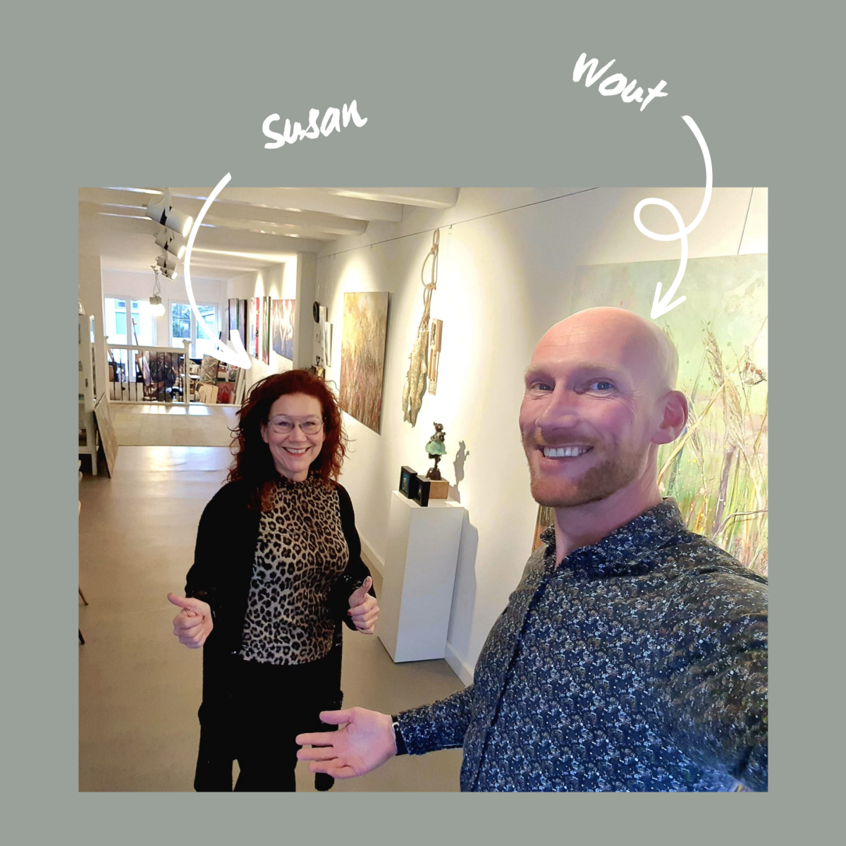 Susan Ruiter - URBAN HARING RUN - door de galerie