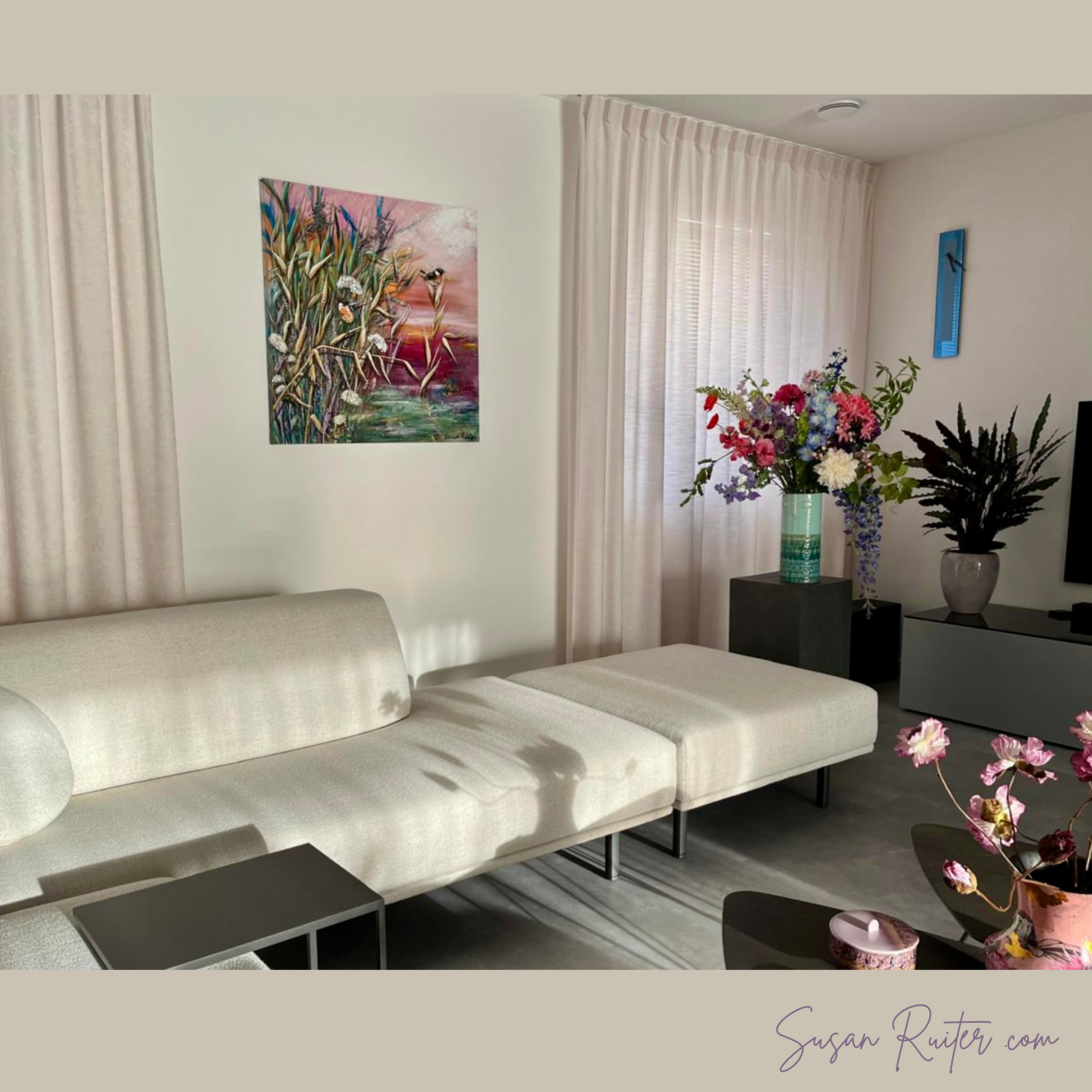 Susan Ruiter - Artist Susan Ruiter commissioned buy painting gallery famou