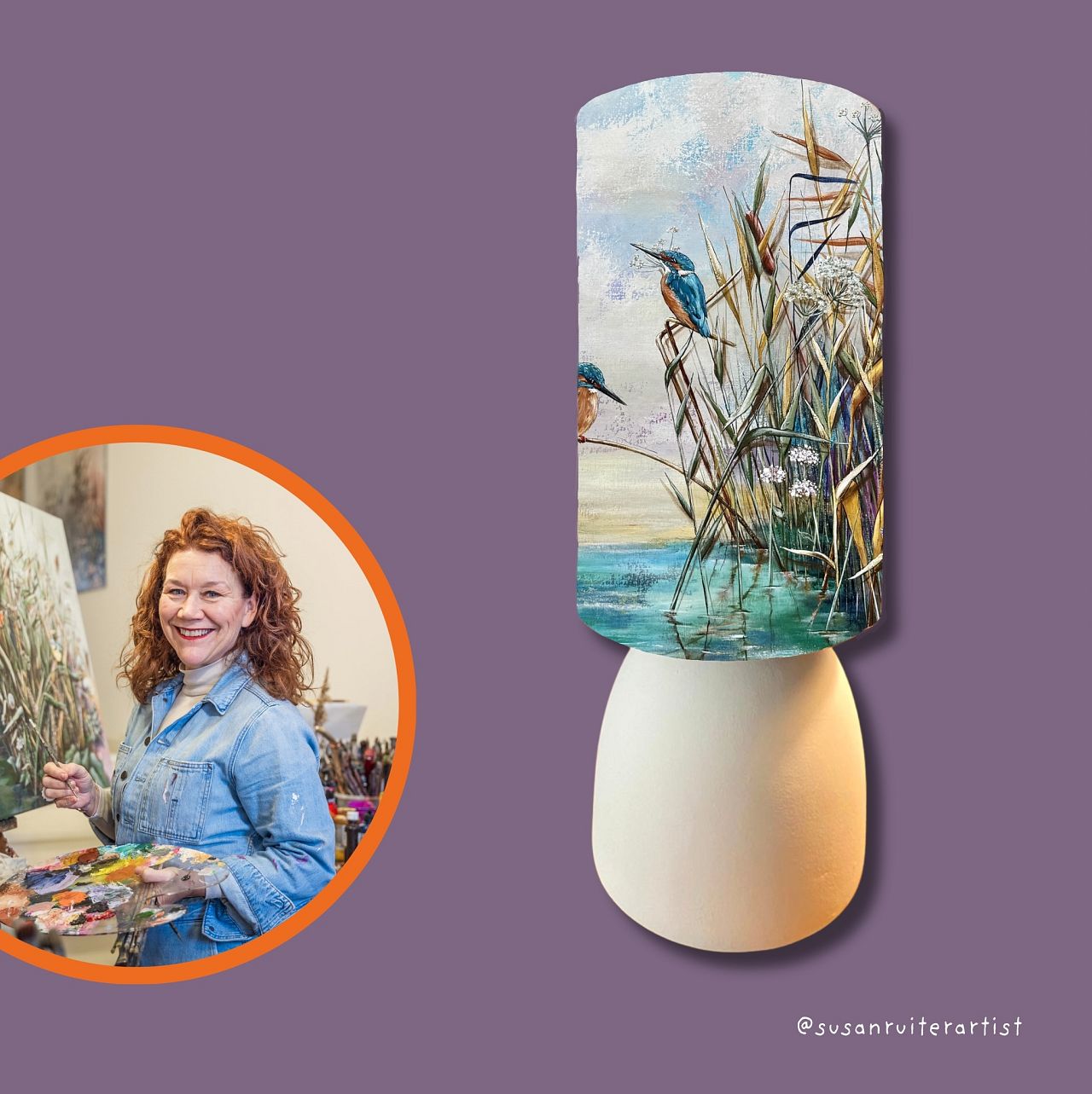 Susan Ruiter - Unique, handmade lamps, designs of Dutch artist Susan Ruiter